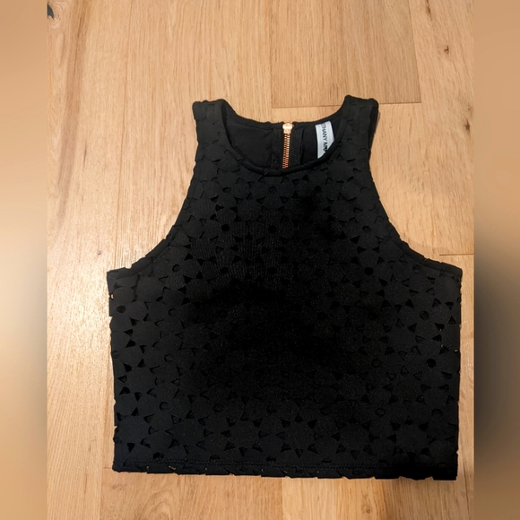 Bethany Mota | Tops | Lacy Crop Top | Poshmark